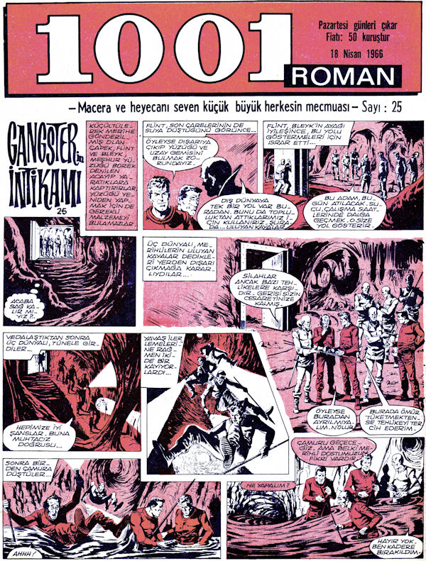 Müsekkin: 1001 ROMAN - SAYI 25 [1966.04.18]